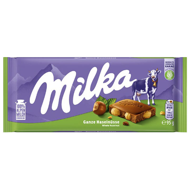 Milka Whole Nuts Chocolate Bar (95g) – Krinos Foods Atlanta LLC