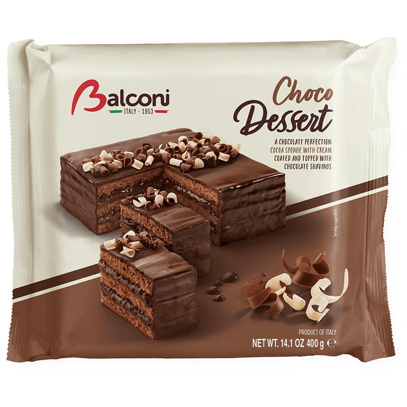 Balconi Cake Choco Dessert (400g) – Krinos Foods Atlanta LLC